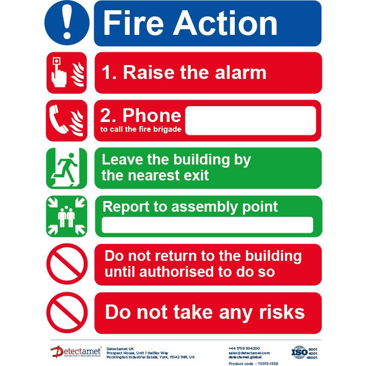 fire prevention plan template uk